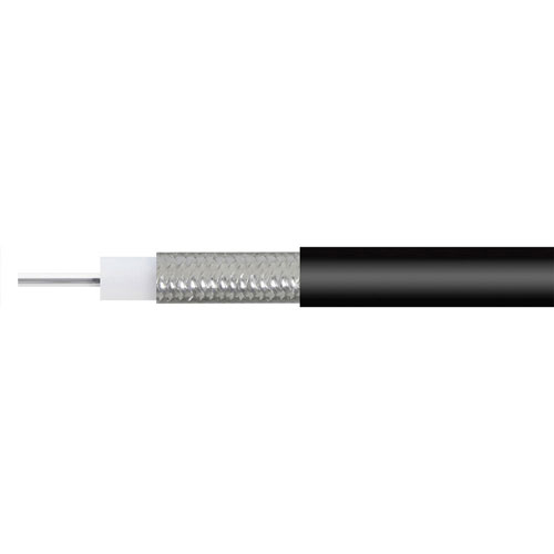 Formable .086 Formable Coax Cable Black FEP Jacket