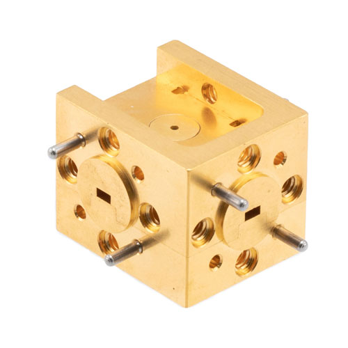 Wr 10 Waveguide Circulator With 15 Db Min Isolation From 822 Ghz To 842 Ghz Using Ug 387u M