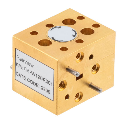 WR-12 Waveguide Circulator with 15 dB min Isolation from 64.5 GHz to 66 ...
