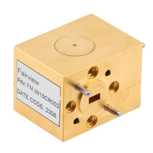 WR-15 Waveguide Circulator with 15 dB min Isolation from 65 GHz to 71 ...