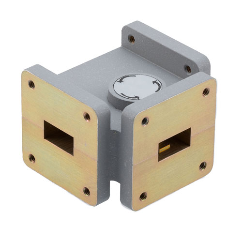 WR-51 Waveguide Circulator with 18 dB min Isolation from 14.5 GHz to 22 ...