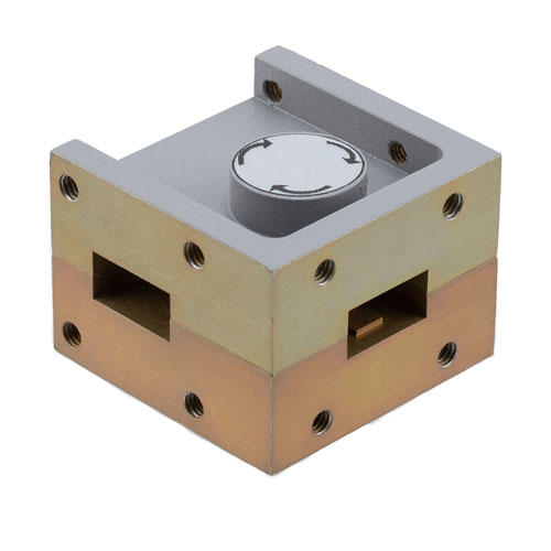WR-62 Waveguide Circulator with 20 dB min Isolation from 11.9 GHz to 18 ...