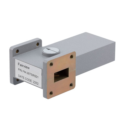 Wr 75 Waveguide Isolator With 20 Db Min Isolation From 984 Ghz To 15 Ghz Using Cover Flange In