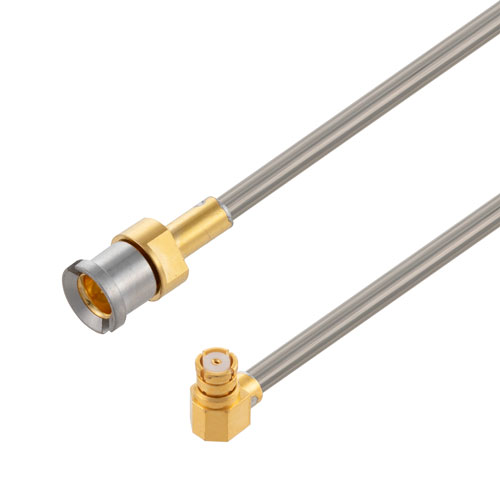 Smooth Bore CM SMP Male Bulkhead to RA SMP Female Cable RG405 Type .086 ...