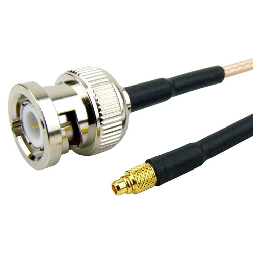 MMCX Male to BNC Male Cable RG-316 Coax