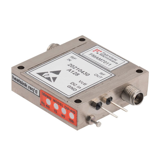 Variable Gain Control Amplifier 1 Ghz To 40 Ghz Gaas Fet 40 Db Gain 20 Db Variable Gain 10