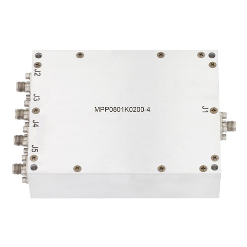 2-Way and 4-Way RF Power Combiners up to 6 GHz