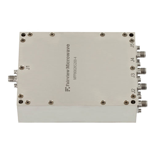 2-Way and 4-Way RF Power Combiners up to 6 GHz