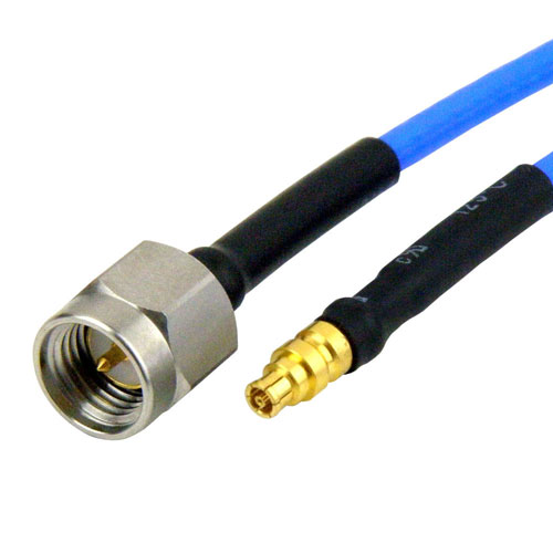 Mini SMP Female to SMA Male Cable FM-F086 Coax and RoHS
